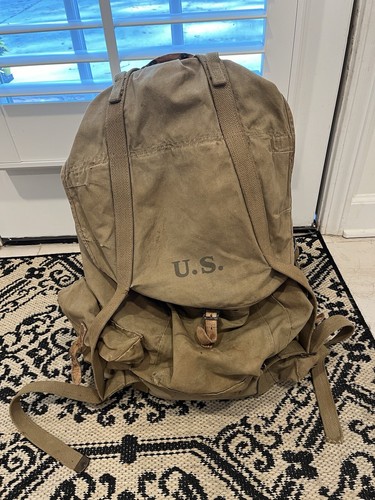 WW2 US Mountain Rucksack Backpack 1942, Hinson Manufacturing | eBay