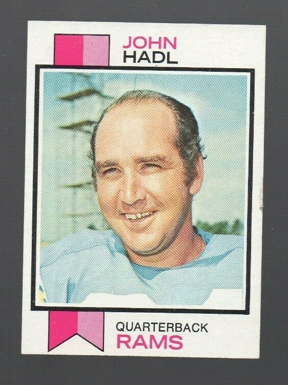 1973 TOPPS JOHN HADL #215 LOS ANGELES RAMS | eBay