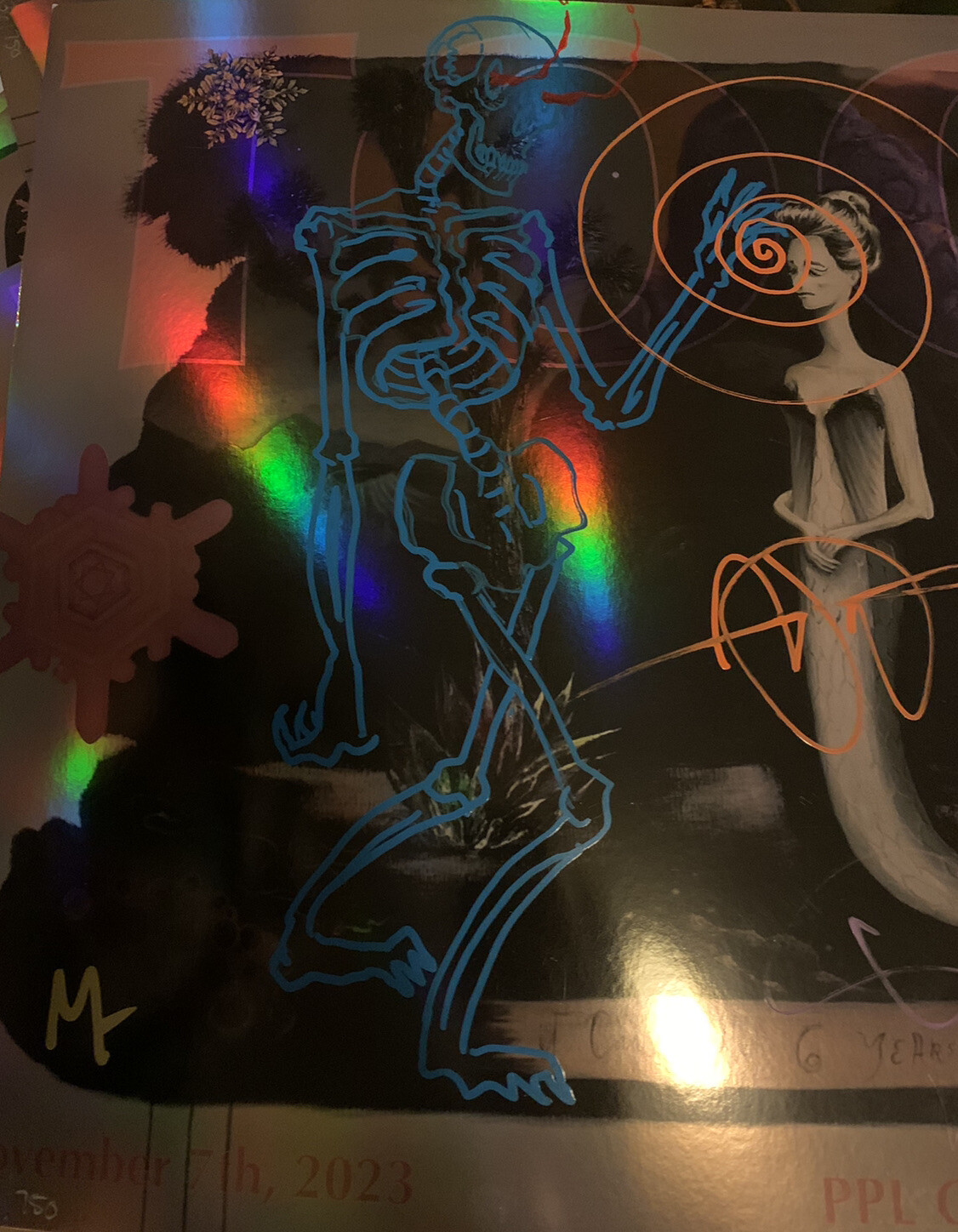 SIGNED Tool Poster 11/07 2023 DOODLE PPL Center Allentown PA ...