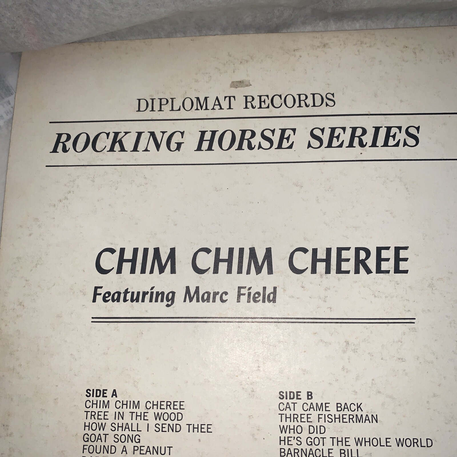 Vintage Album Chim Chim Cheree LP - Mary Poppins, Marc Field | eBay