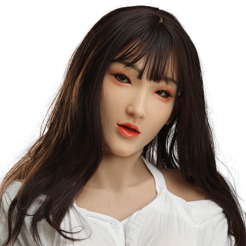 Dokier Realistic Silicone Female Mask Full Mask Disguise Crossdresser ...