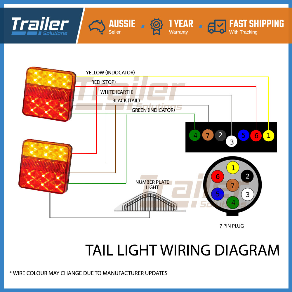 Wiring Led Trailer Lights Diagram | Shelly Lighting
