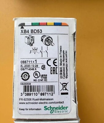 1PCS New original XB4-BD53 Schneider XB4BD53 Fast shipment | eBay