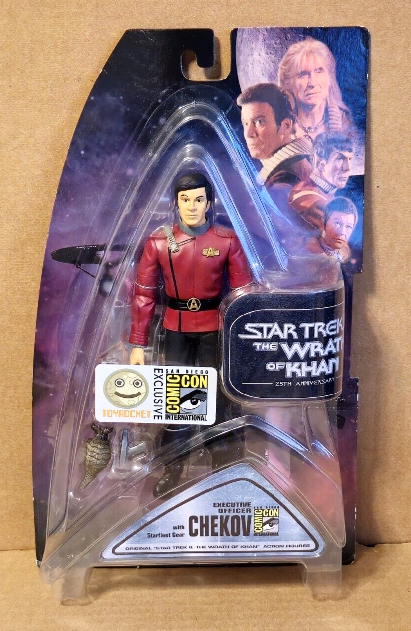 STAR TREK II Wrath of Khan Executive Officer CHEKOV Figure SDCC Art ...
