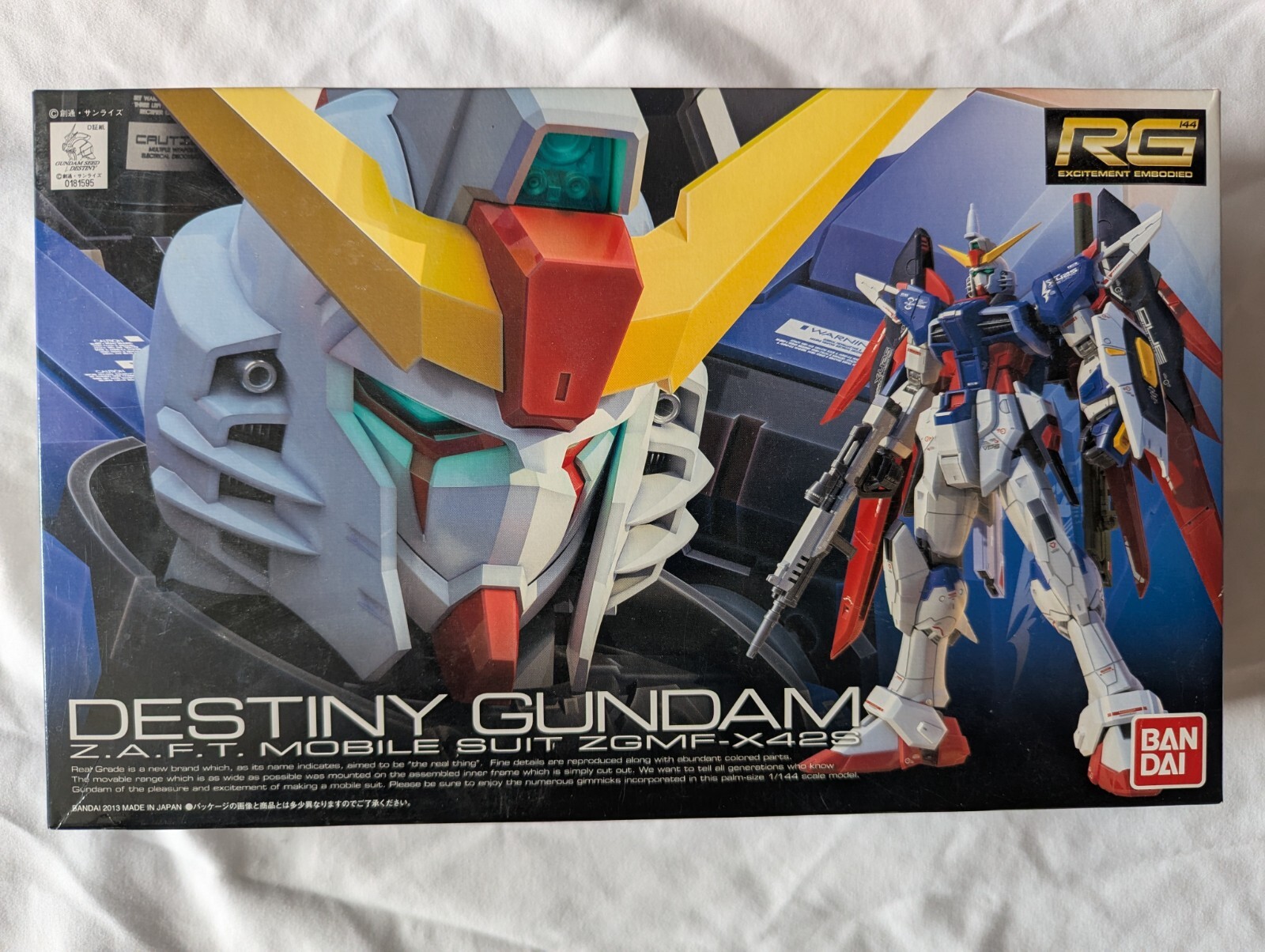 RG 1/144 Destiny Gundam Model Kit USA Seller | eBay