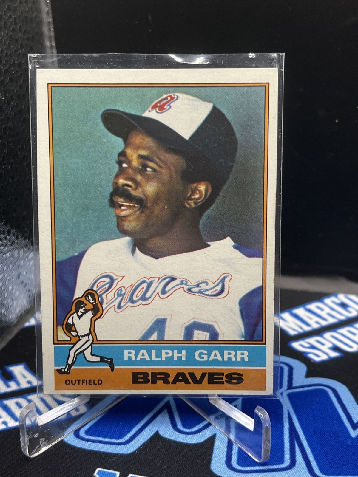 1976 Topps Baseball Ralph Garr Card #410 Atlanta Braves EX/NM (A) | eBay