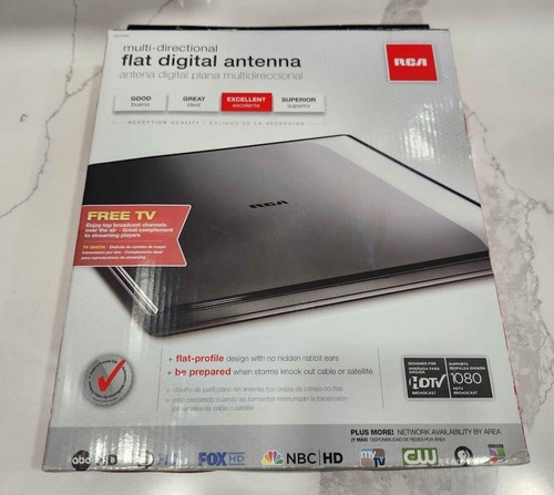 RCA flat digital antenna 1080HD ANT600F | eBay