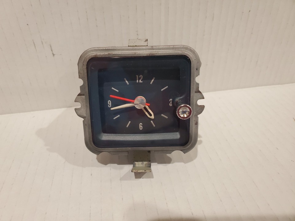 Restored 1966 66 Pontiac Clock Working Bonneville Catalina | eBay