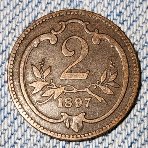 High Grade 1897 Austria 2 Heller Coin All Offers Considered | eBay
