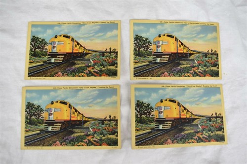Union Pacific Streamliner Post Card 508 Curt Teich & Co Western Lot of ...
