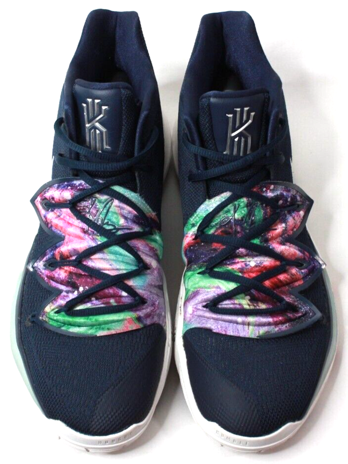 Nike Kyrie 5 Irving V’s Galaxy Navy Blue Sneakers Men's Size 13 Shoes ...