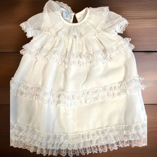 Vintage Phyllis Baby Wear Christening Baptism Gown, 9-12 Months, White ...