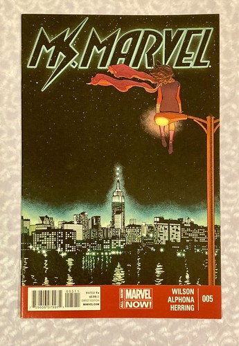 Ms. Marvel #5 First Cameo Inventor Jamie McKelvie | eBay