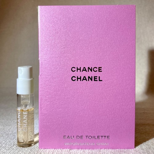 Chanel Chance Eau de Toilette Sample Spray .05oz, 1.5ml New in Card | eBay