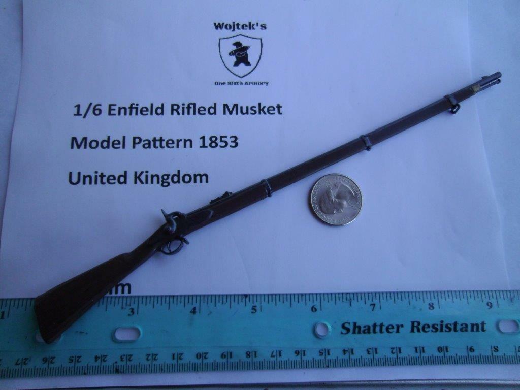 LD08 1/6 Homemade Enfield Pattern 1853 Rifled Musket American Civil War ...