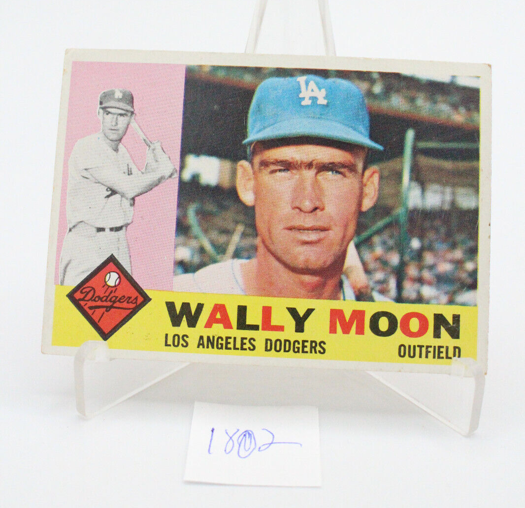 1960 Topps Baseball #5 Wally Moon White Back VG/EX | eBay