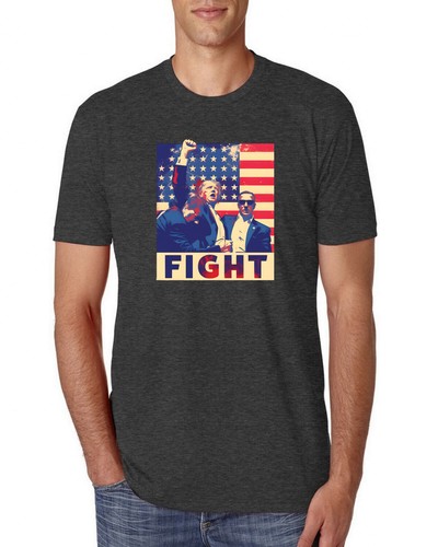 Fight Donald Trump Fist Pump Assassination Attempt USA Flag MAGA ...