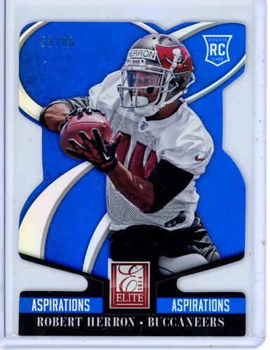 2014 Panini Elite - Rookie Robert Herron #179 Aspirations Die-Cut /86 (RC) for sale online | eBay