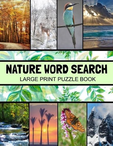 Inventive Walrus Publishing Nature Word Search Large Print Puzzle Book ...