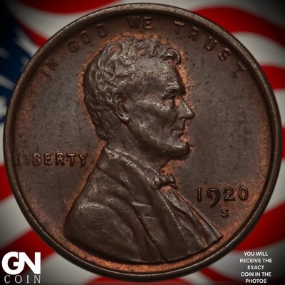 1920 S Lincoln Cent Wheat Penny A6709 | eBay