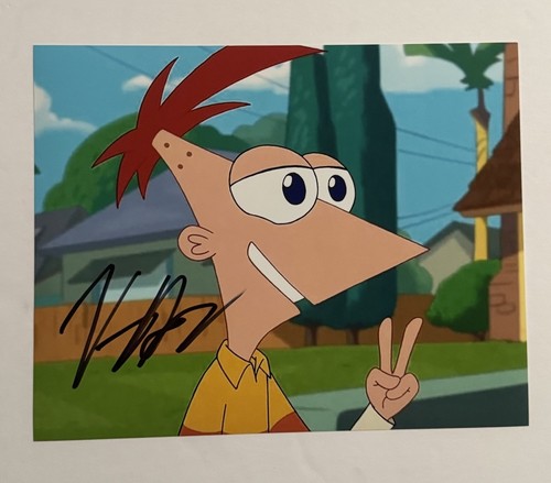 VINCENT MARTELLA SIGNED 8x10 PHOTO AUTOGRAPHED PHINEAS & FERB VOICE ...