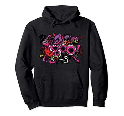 Costume Halloween Boo Graffiti Monster Street Art Design Hoodiefrom JP ...