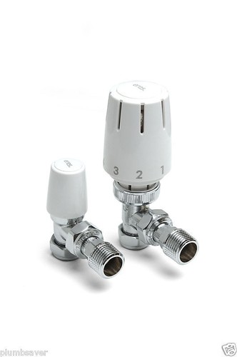ERES THERMOSTATIC RADIATOR VALVE 8MM 10MM LOCKSHIELD TRV ANGLED PACK ...