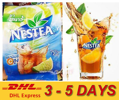 18 sticks x 13g. NESTEA Thai Lemon Iced Tea Mixes Powder High Vitamin C ...
