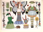 Whimsical! FLUTTER PAPER DOLLS from the Land of Faerie - by Alina ...