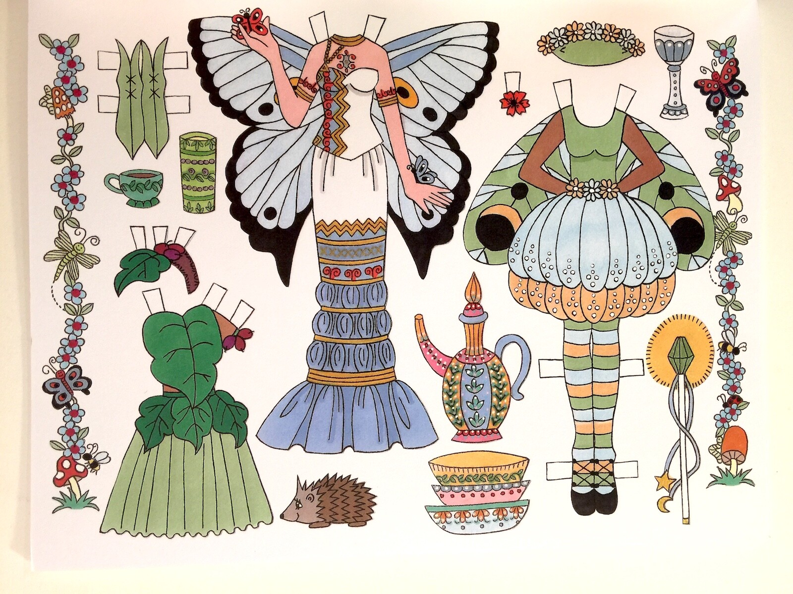 Whimsical! FLUTTER PAPER DOLLS from the Land of Faerie - by Alina ...
