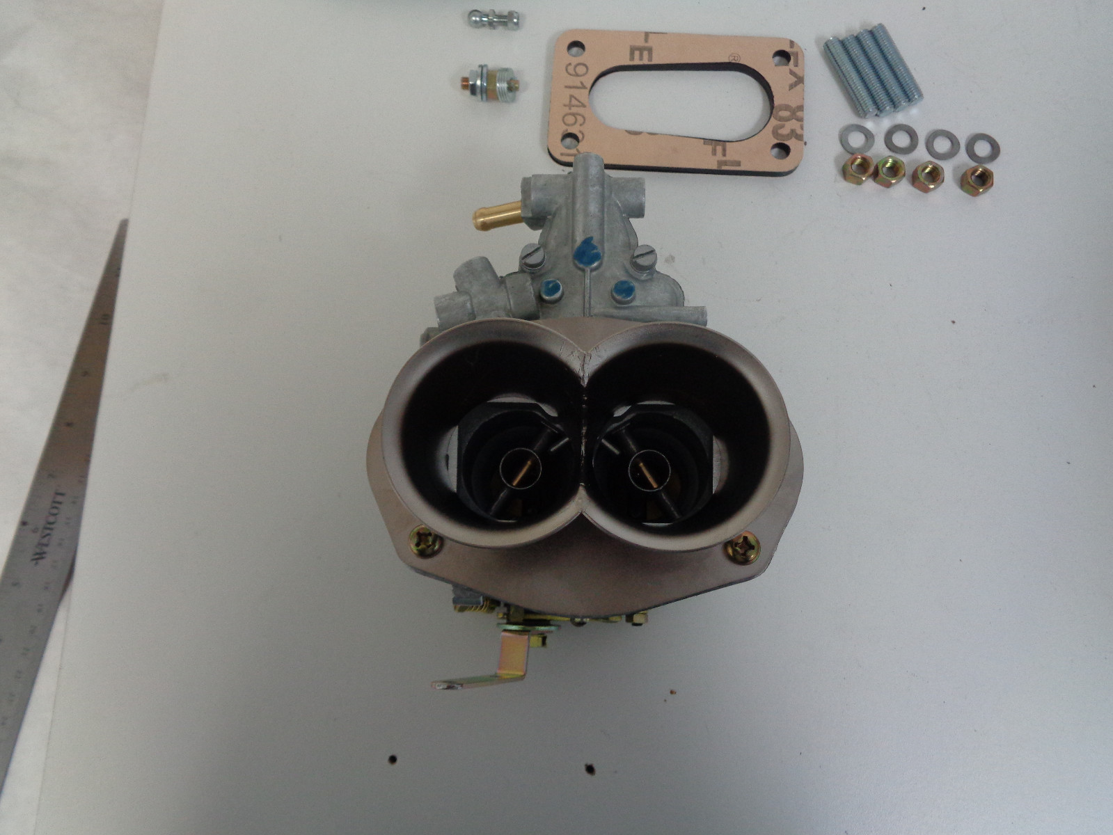 FIAT 124 131 WEBER CONVERSION 32/36 DFEV WITH LINKAGE, AIR HORN, AIR ...