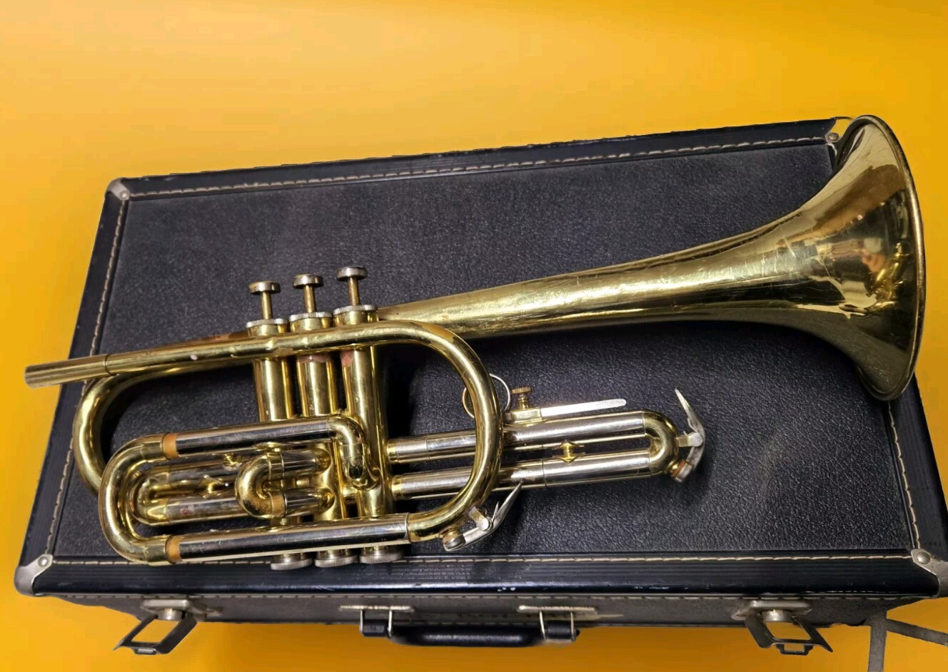 Besson Cornet with Vincent Bach 7C Mouthpiece | eBay