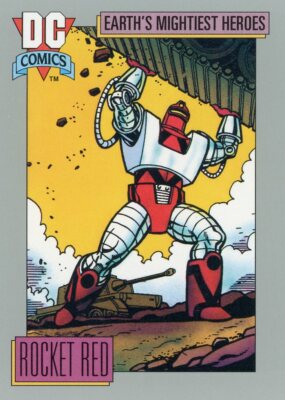 1992 Impel DC Comics Cosmic #74 - Rocket Red | eBay