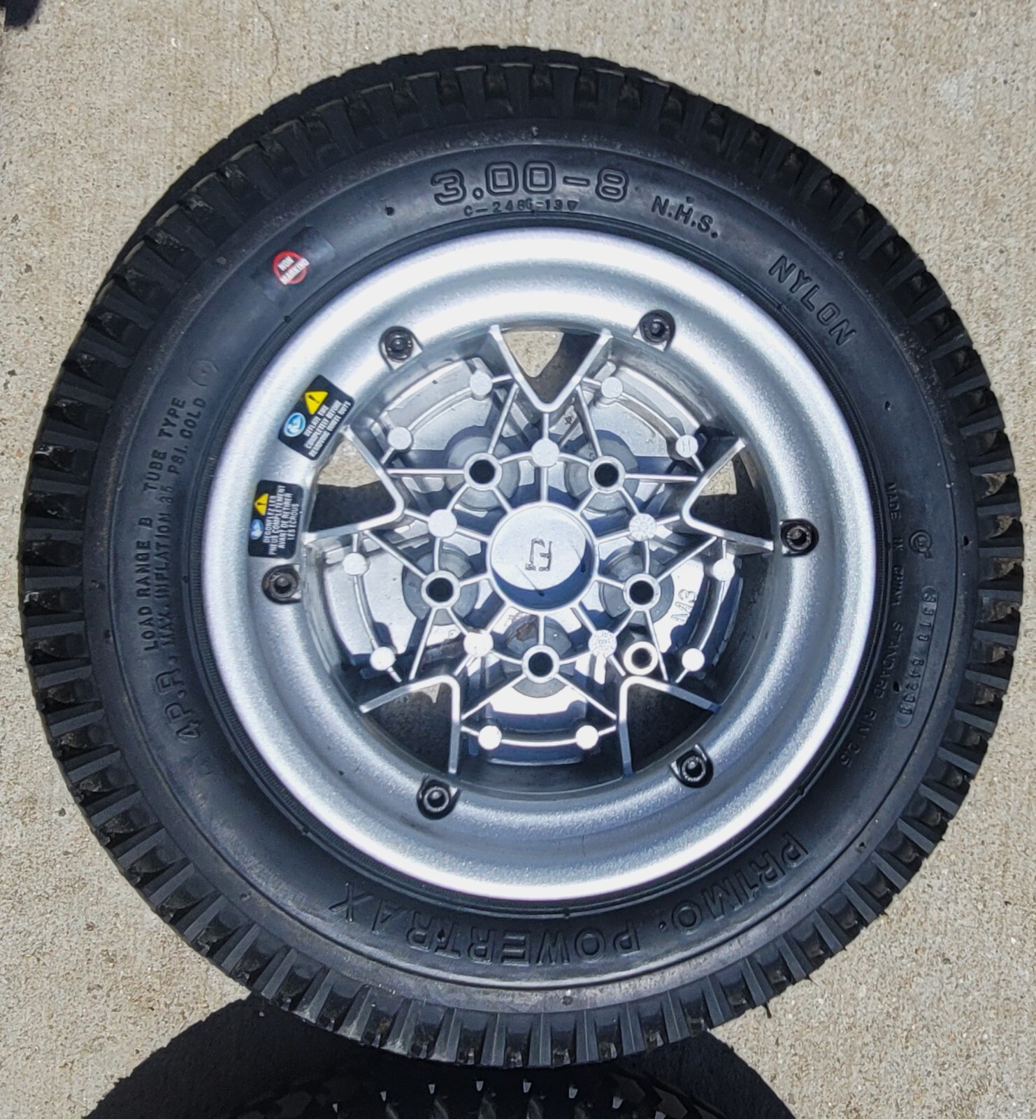 electric wheelchair Tires & RIMS Quantum Q6 Edge 2.0 Z wheelchair 14 x ...