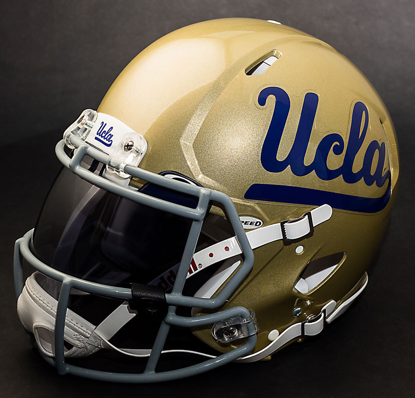 UCLA BRUINS NCAA Authentic GAMEDAY Football Helmet w/ OAKLEY Eye Shield ...