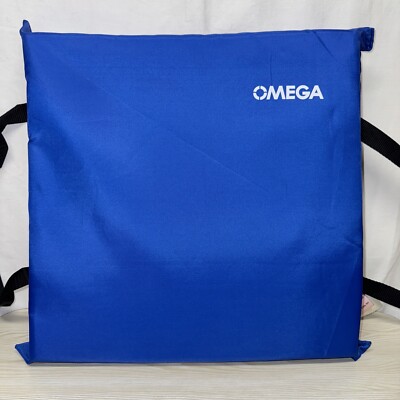 Throwable Boat Cushion Omega 5000 Type IV PFD Blue/Black Straps | eBay