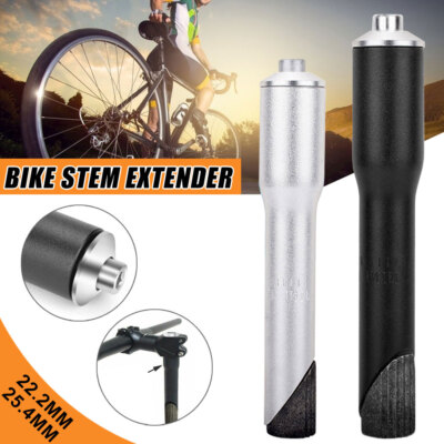 22.2/25.4mm-28.6mm Bike Threadless Quill STEM Adapter Alloy Riser ...