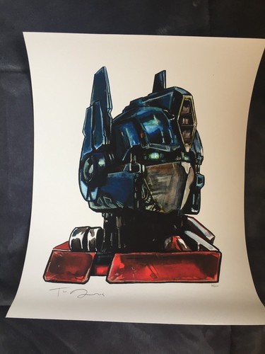 SHINY OBJECT prints by artist Tim Doyle Orion Pax from Transformers ...