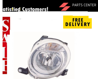 Fits Fiat 500 2007-2015 Front Headlight Headlamp Driver Side Off Side ...
