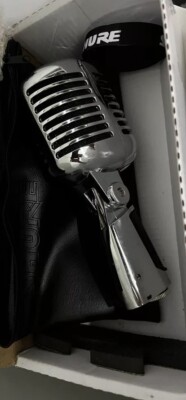 Shure 55SH Series II Iconic UNIDYNE Vocal Microphone - Vintage Style ...