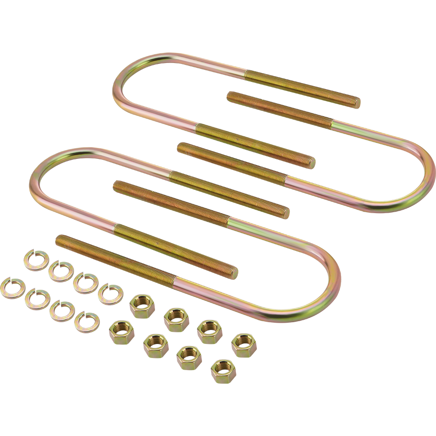 3"Aluminum Drop with U-Bolts & Hardware Leaf Spring Lowering Block Kit ...