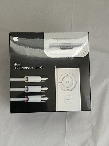 NEW Genuine Apple iPod Classic AV Connection Kit W/Dock White Boxed ...