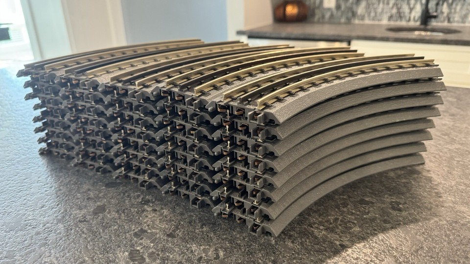 MTH 40-1002 REALTRAX 031 CURVE TRACK SECTIONS 8pc Lots O GAUGE 🚂 | eBay