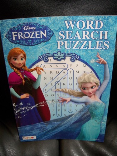 DISNEY FROZEN WORD SEARCH PUZZLES BOOK #4 NEW | eBay