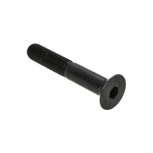Qty 200 Countersunk Head Socket M8 (8mm) x 100mm Plain Screw Flat Black ...