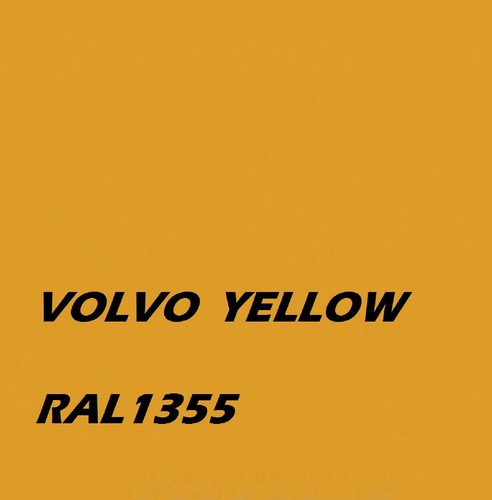 VOLVO YELLOW RAL1355 Agricultural Machinery Enamel Gloss Paint Brush or ...