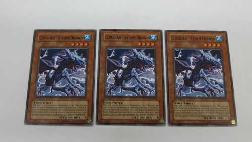 3x CLOUDIAN - STORM DRAGON 1ST EDITION LODT-EN040 COMMON YUGIOH NM / UNPLAYED | eBay
