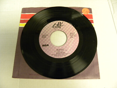 Diana Ross - Muscles / I Am Me [7" 45 rpm Single] on Silk Records PB ...