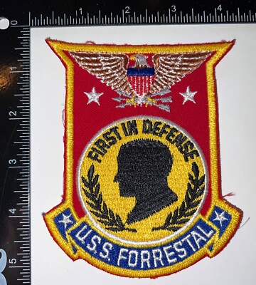 Cold War USN Navy USS Forrestal CV-59 Patch | eBay