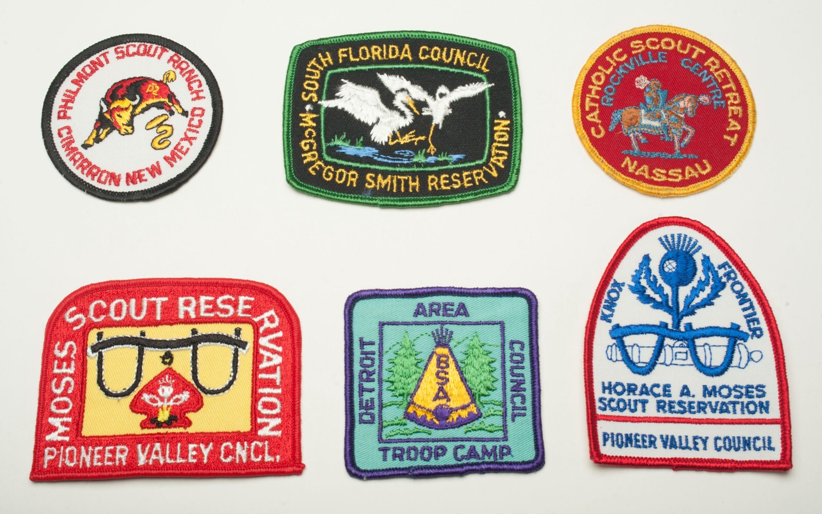 Lot of 8 Vintage 1960-70's BSA Collectible Boy Scout Patches in ...